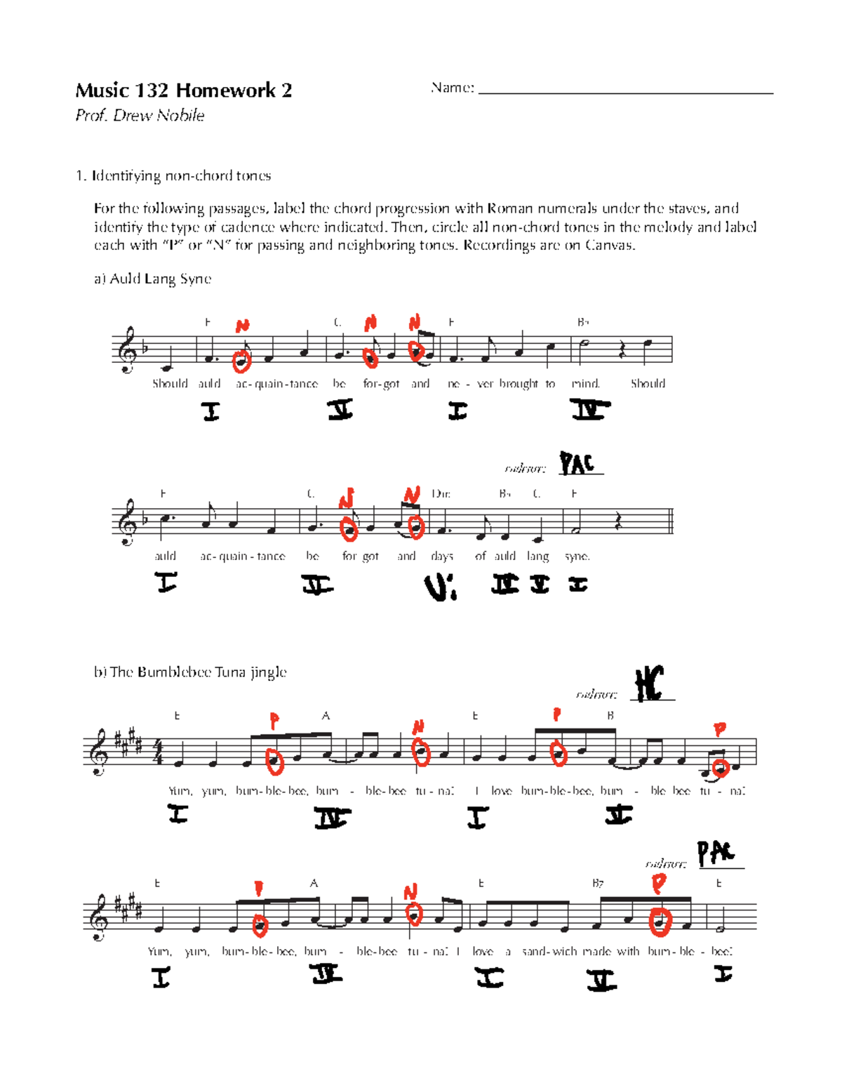 4HW2+P%2BN+tones+and+PD+chords - Identifying non-chord tones Name ...