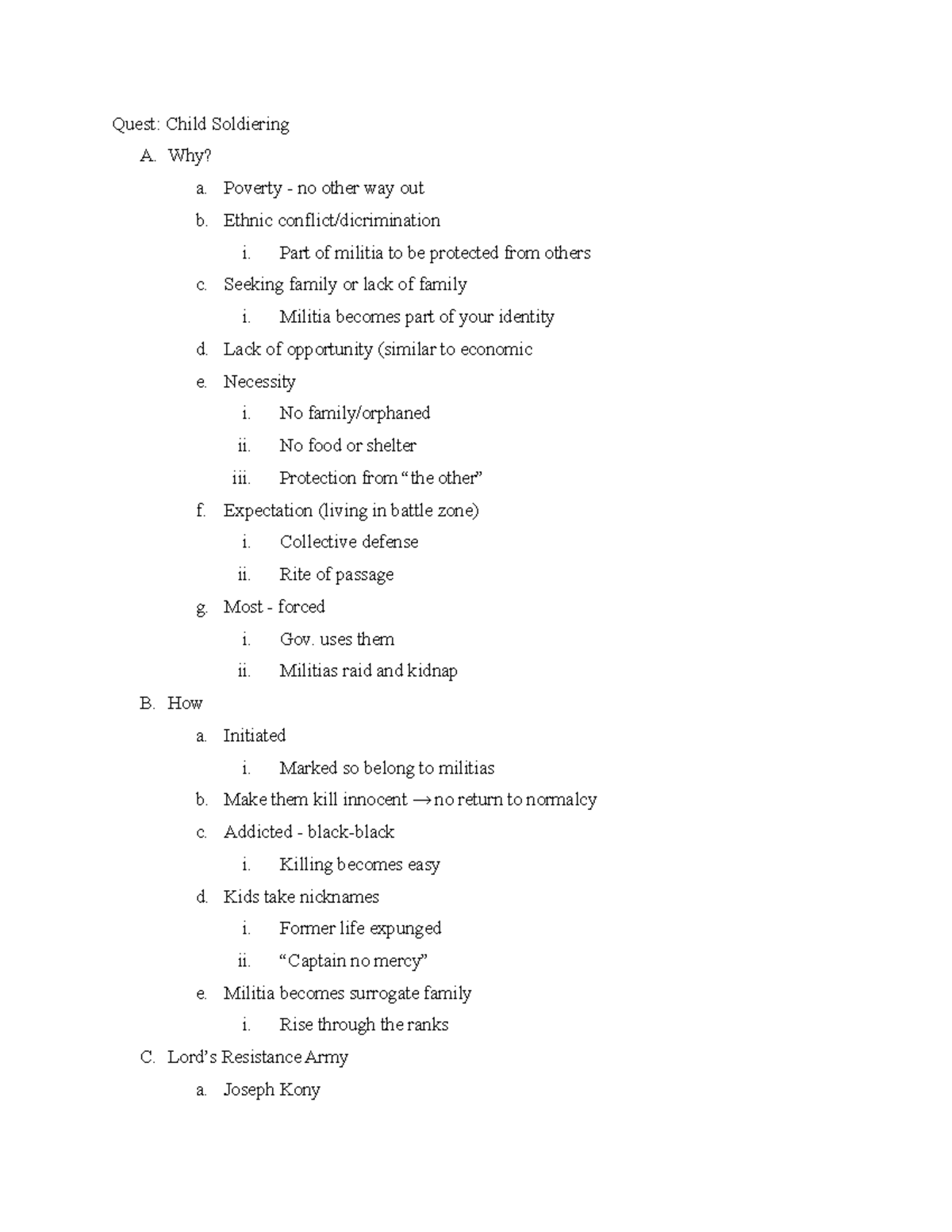HIST 2002 Unit 3 - Notes covering Unit 3 of Dr. Oscar Lansen's class ...