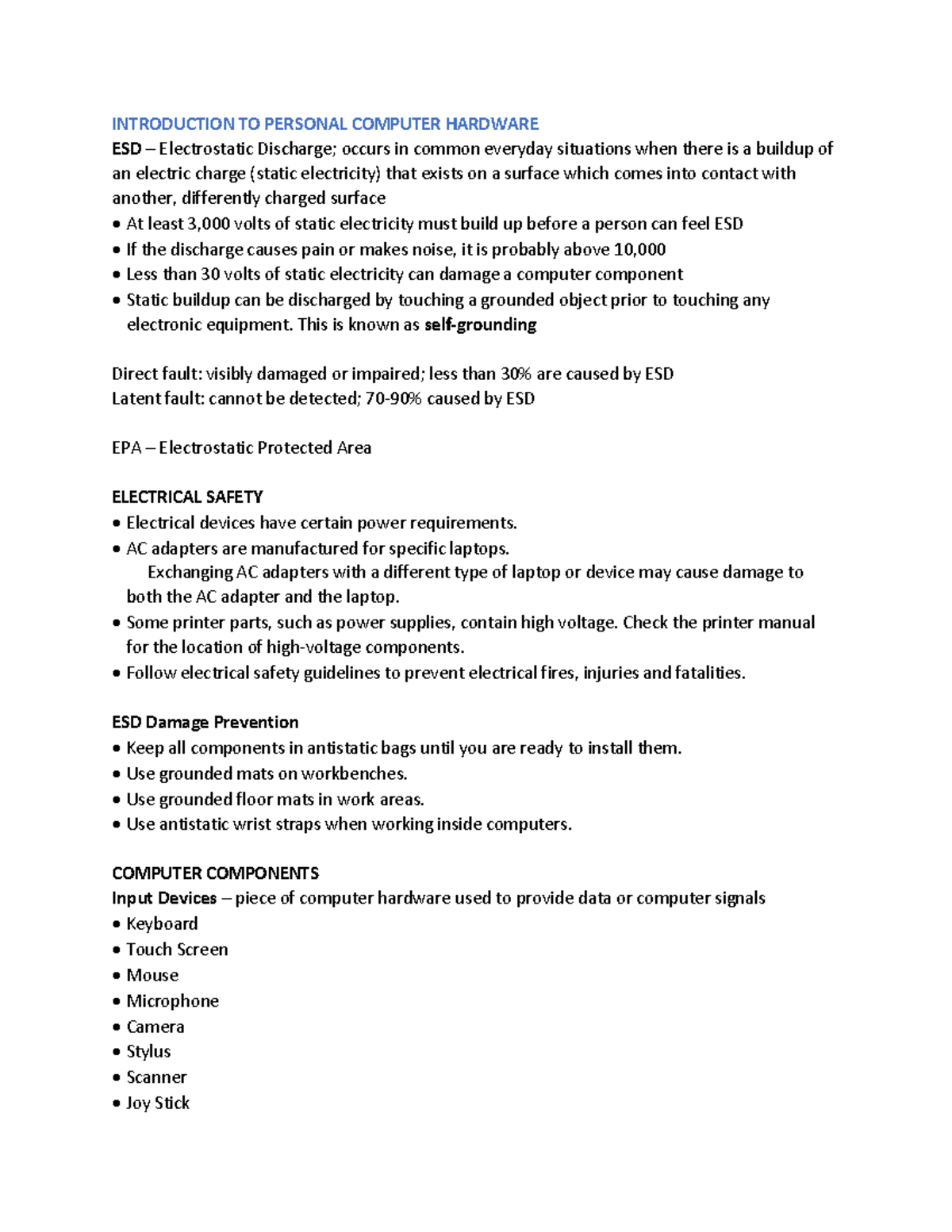S-ITCS111 - Module 1 - Introduction to Computing - La Salle - Dasma ...