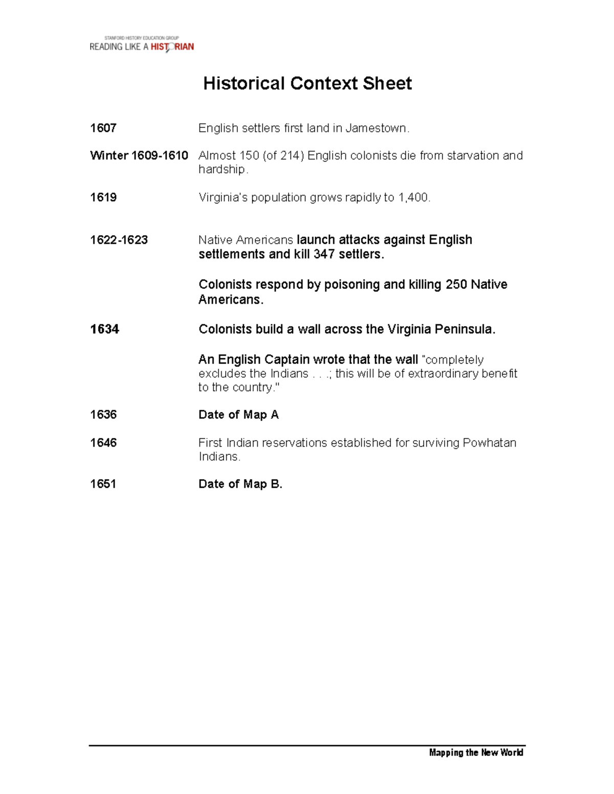 Mapping+the+New+World+Student+Materials - Mapping the New World ...