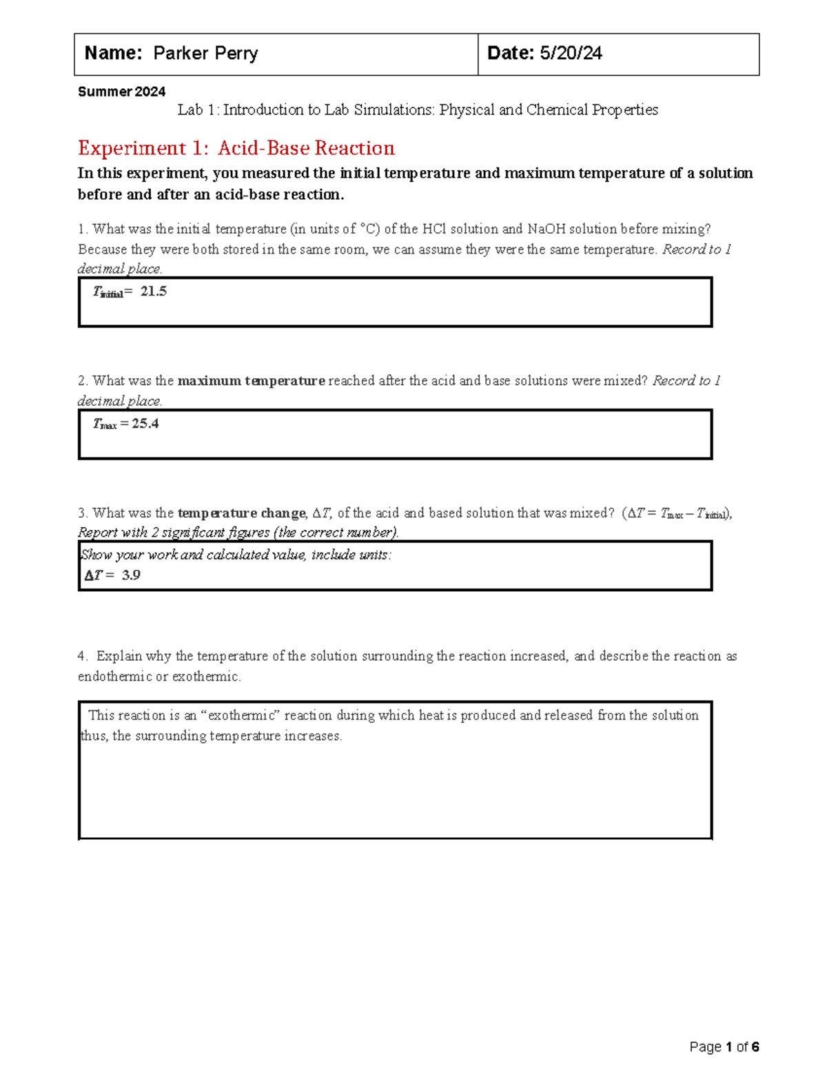 Lab 1 Intro Lab Assignment Summer 2024 Summer 2024 Lab 1 Introduction To Lab 