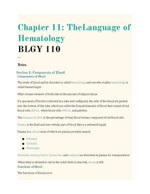 Medical Terminology Chapter 12 - Chapter 12: Lymphatic and Immune ...