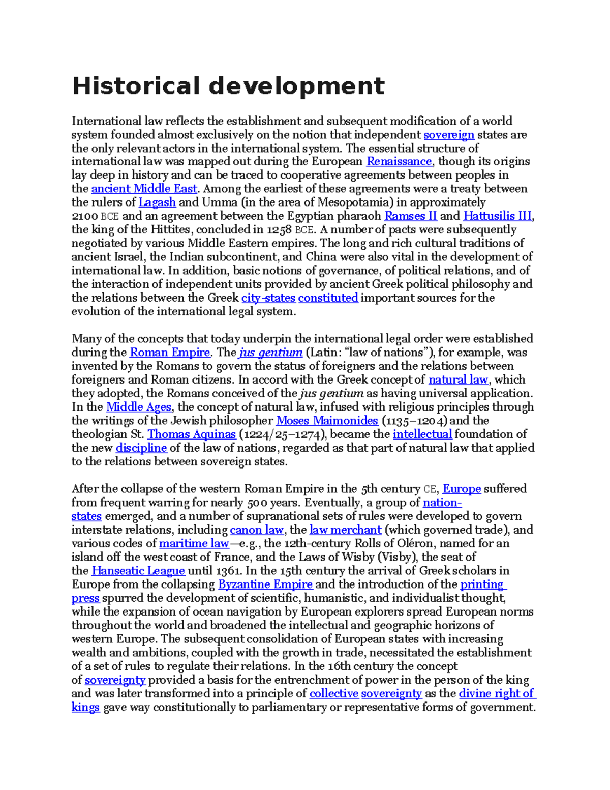 Historical development PIL other notes - Historical development ...