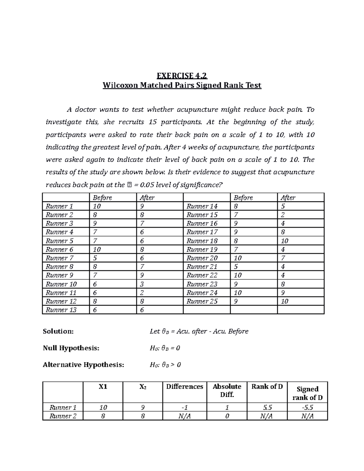 Stat 213a Applied Statistics - 4.2 Wilcoxon Matched Pairs Signed Rank ...