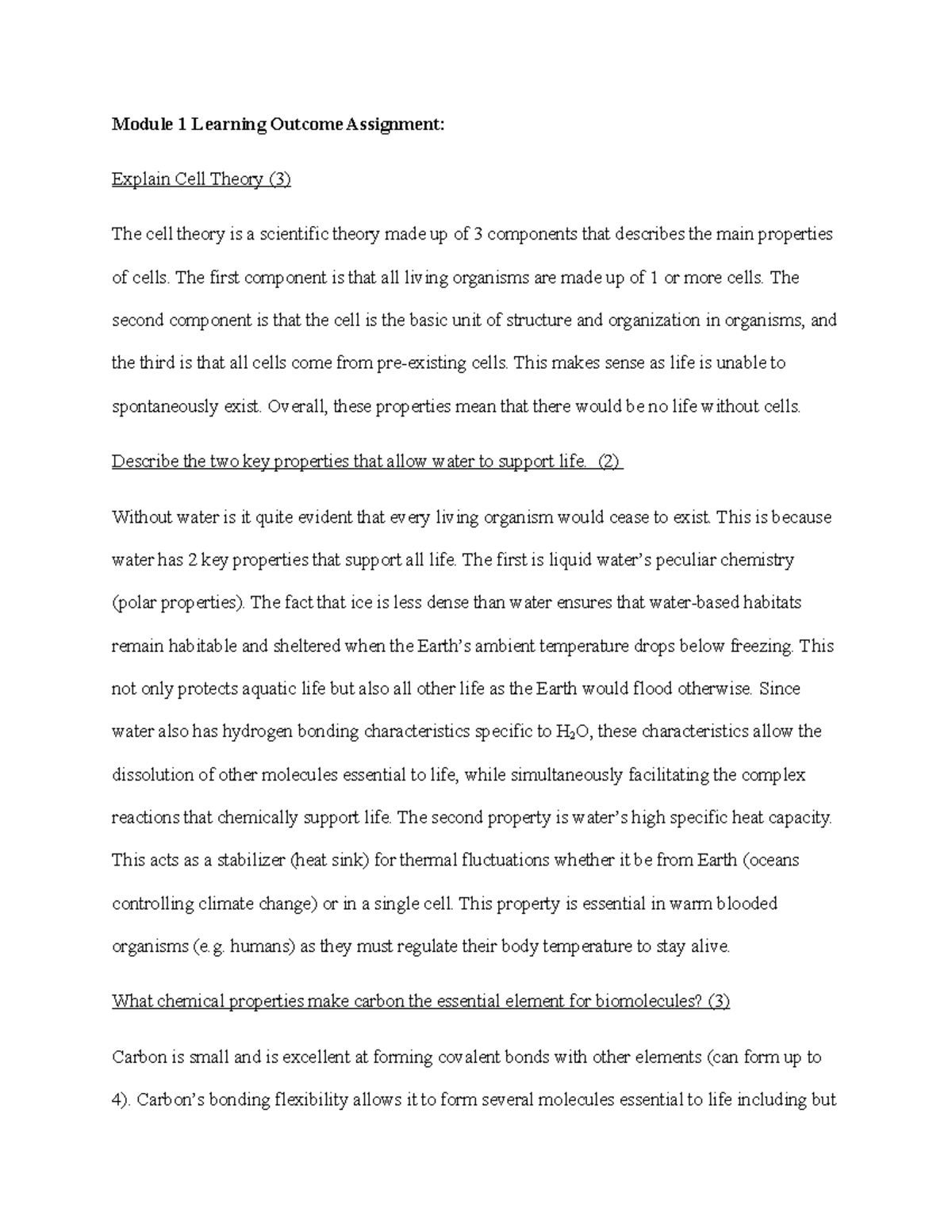 Module 1 Learning Outcome Assignment - Module 1 Learning Outcome ...