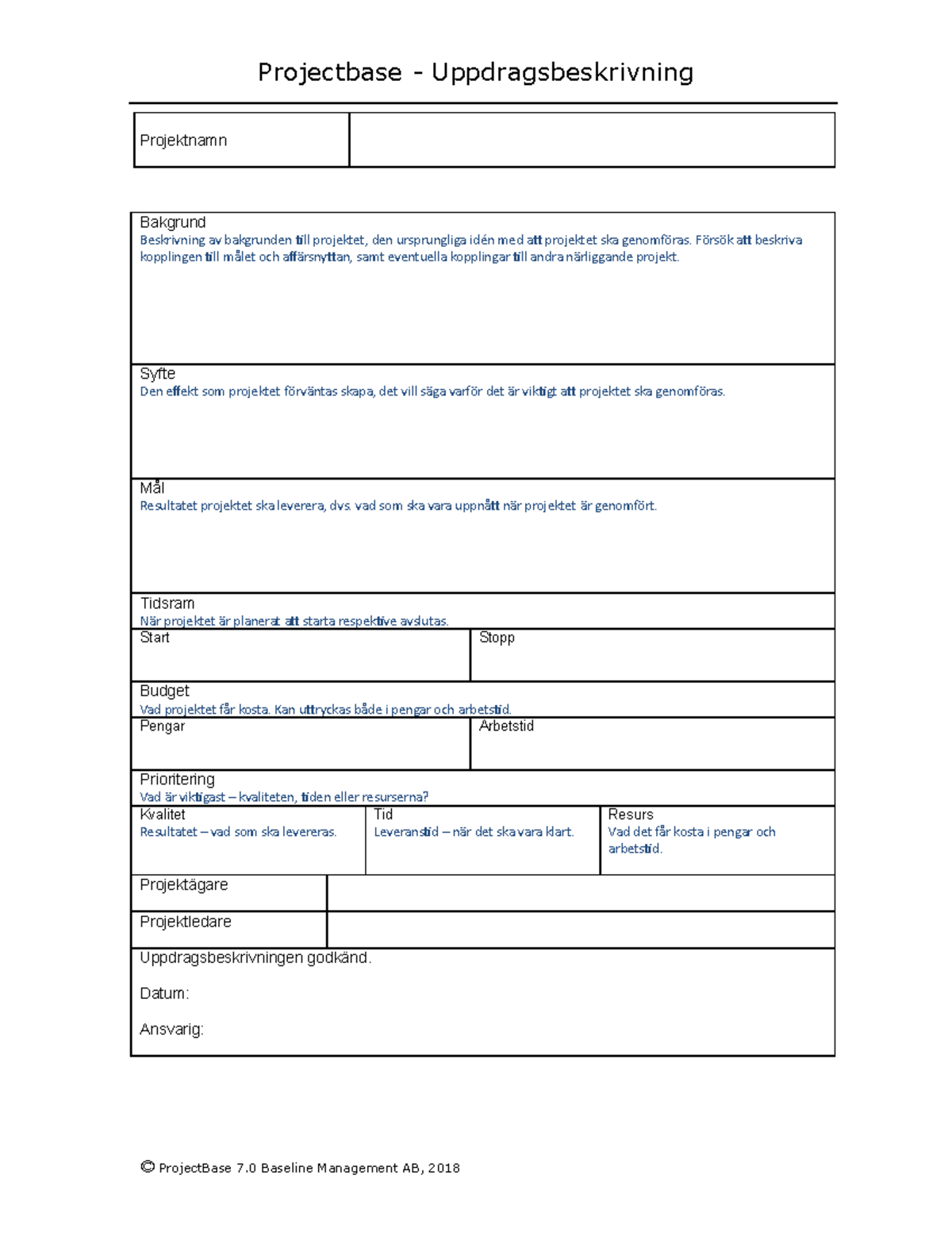 Projectbase Projektledning för event - Projectbase ...