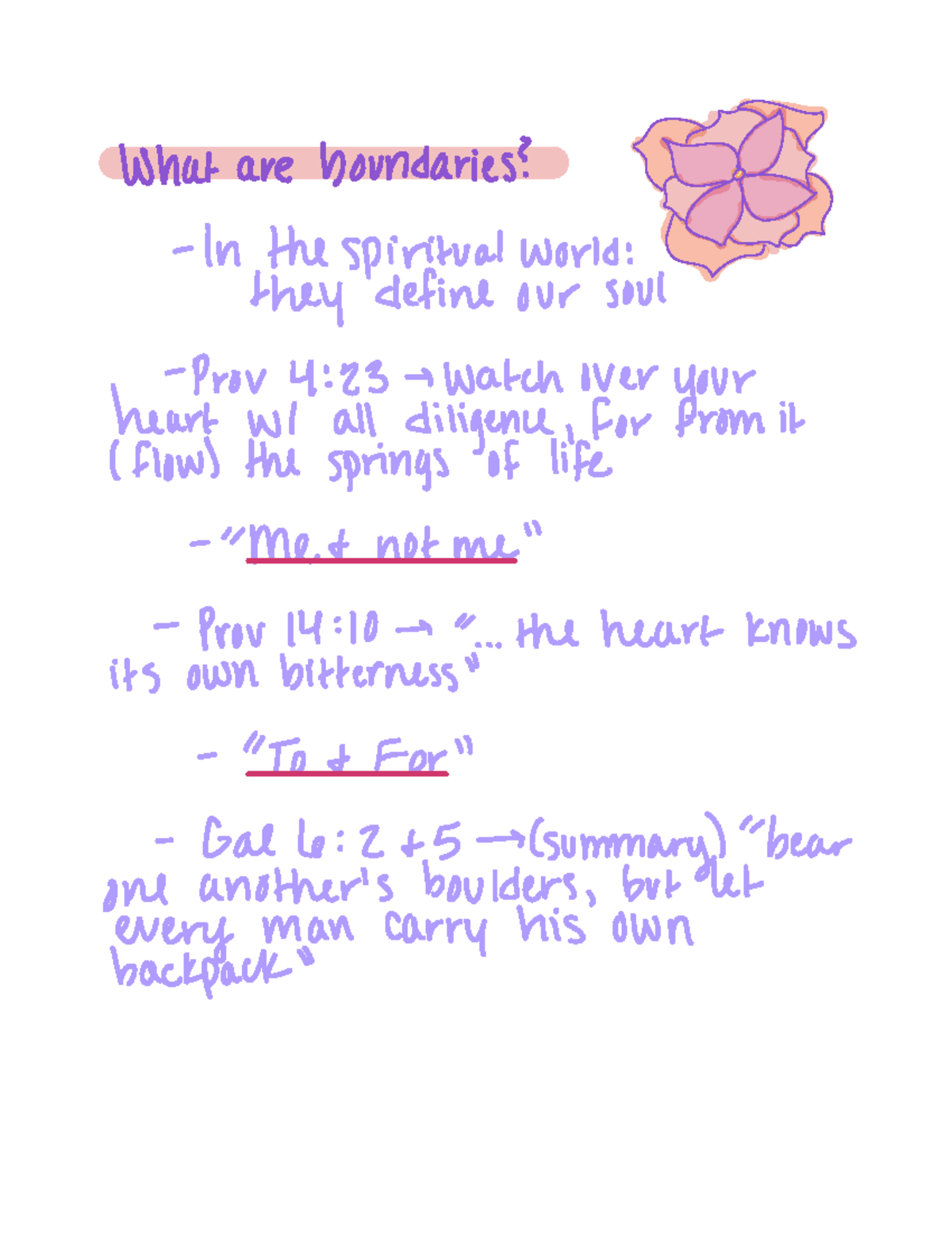 Week 4 - boundaries - What are boundaries In the spiritual world 4 they ...