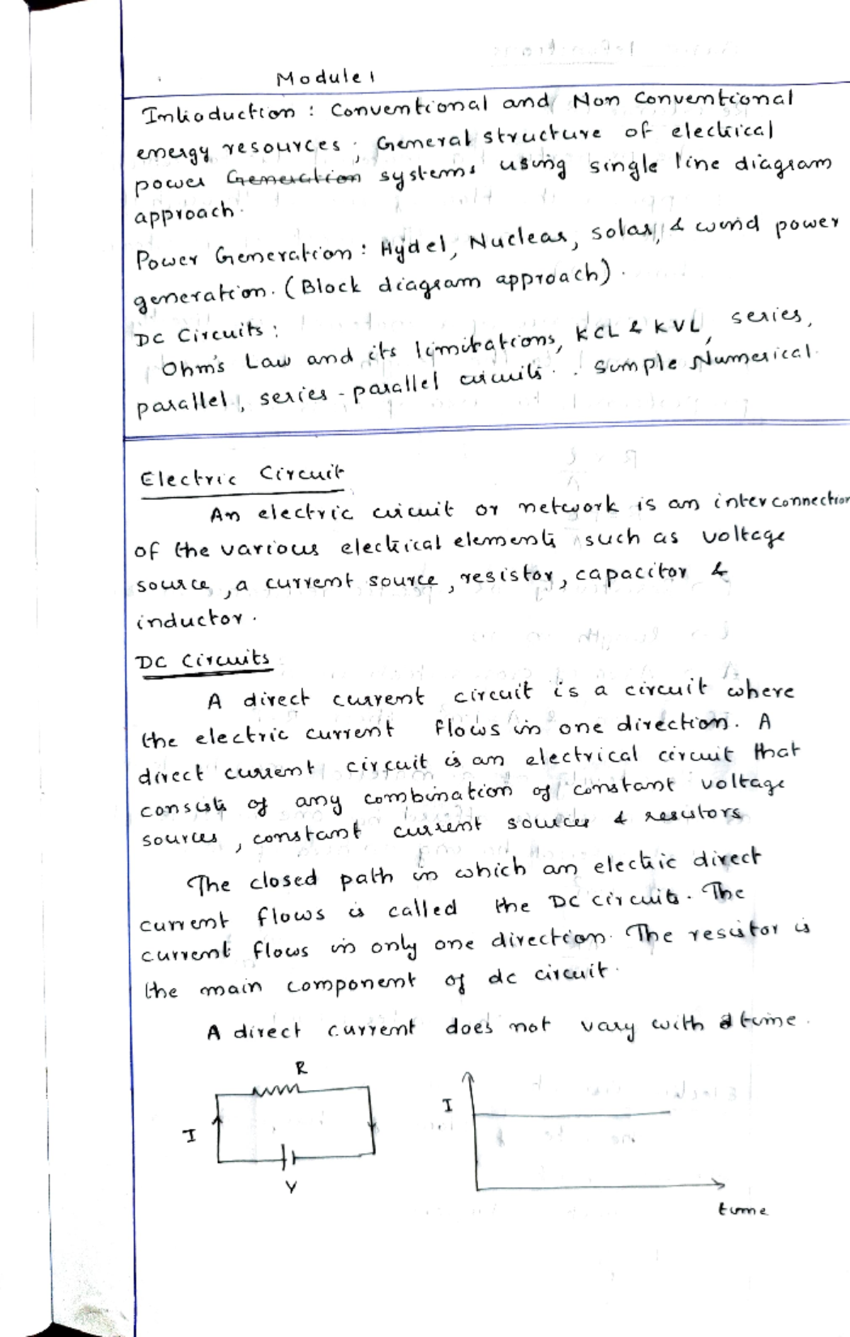Module 1 - Introduction to Electrical Engineering - Studocu