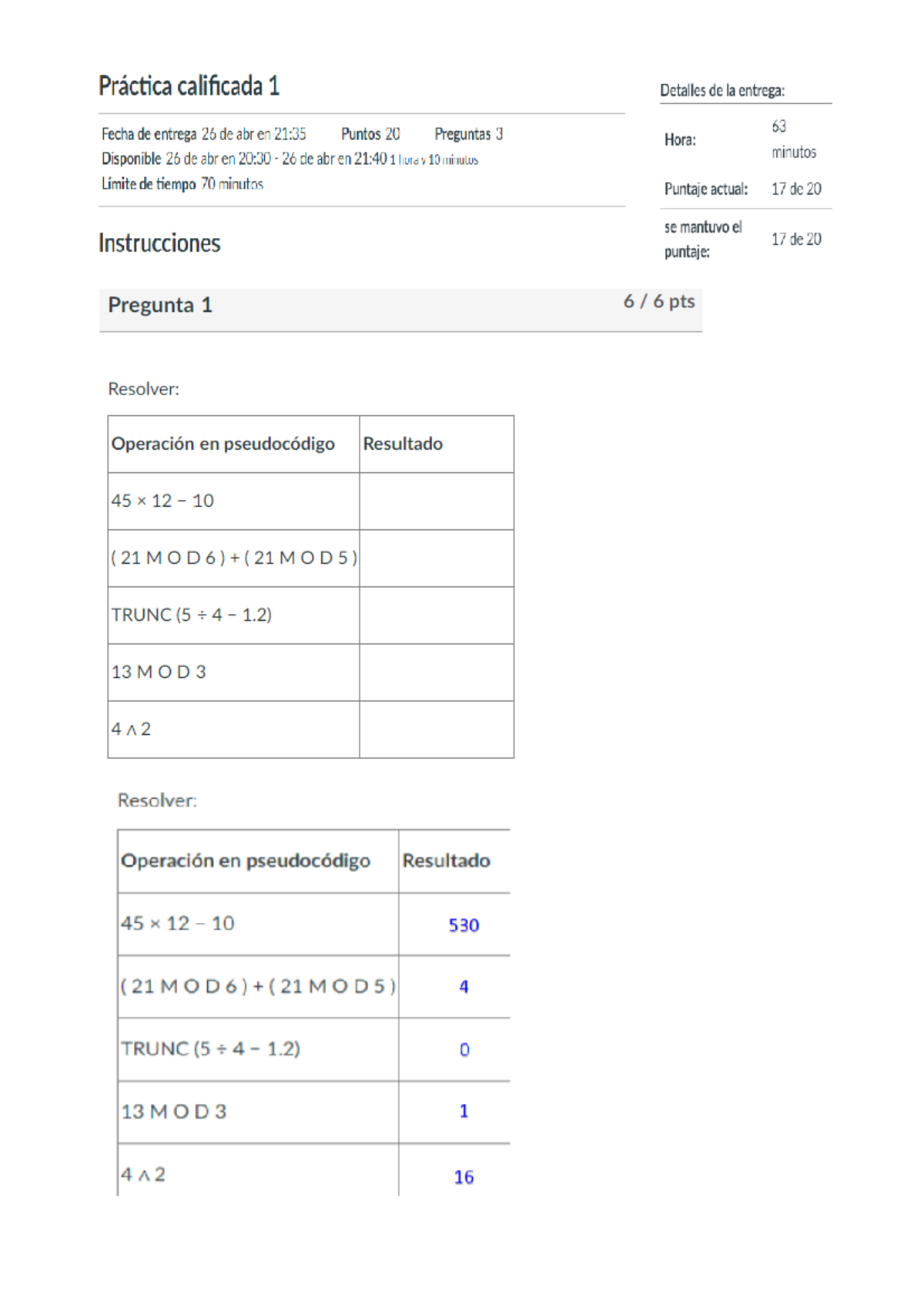 PC1 Principios de Algoritmos - Studocu
