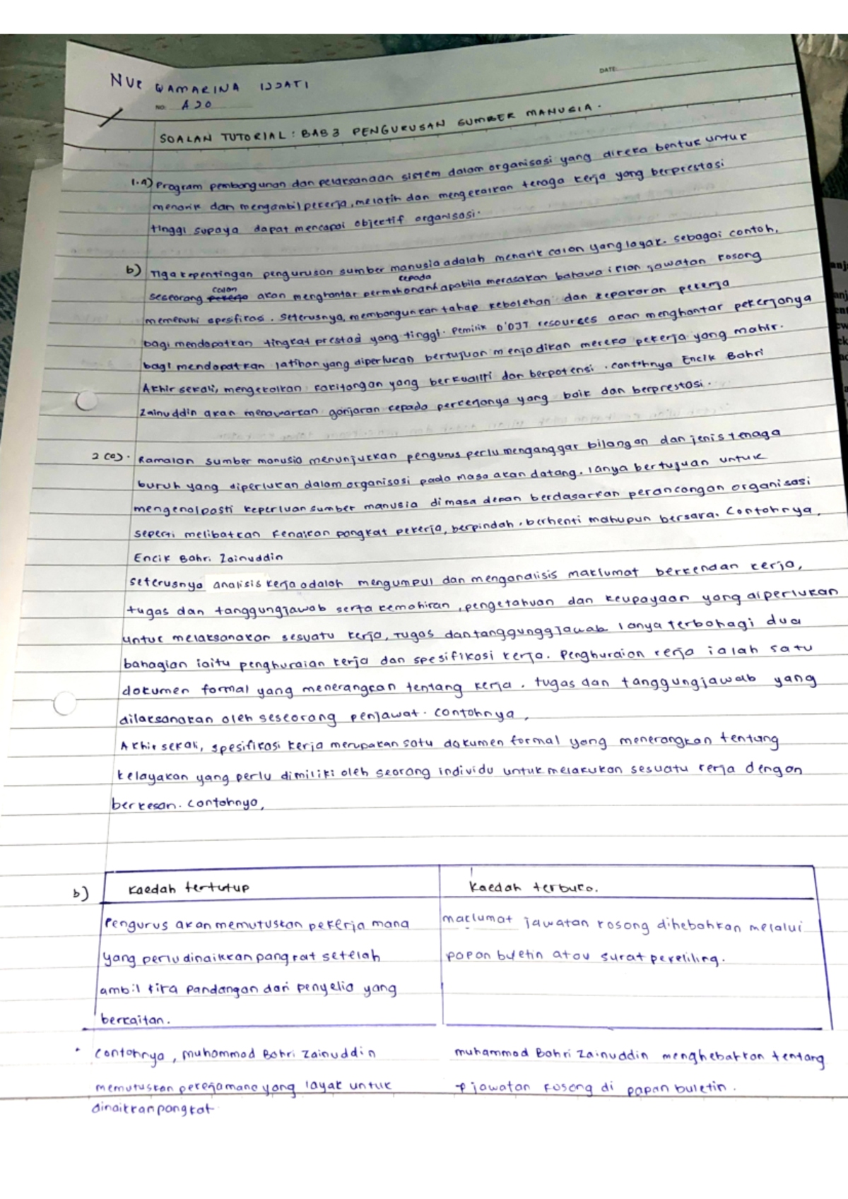 Soalan tutorial bab 3 - qmaaehej - Bahasa melayu - Studocu