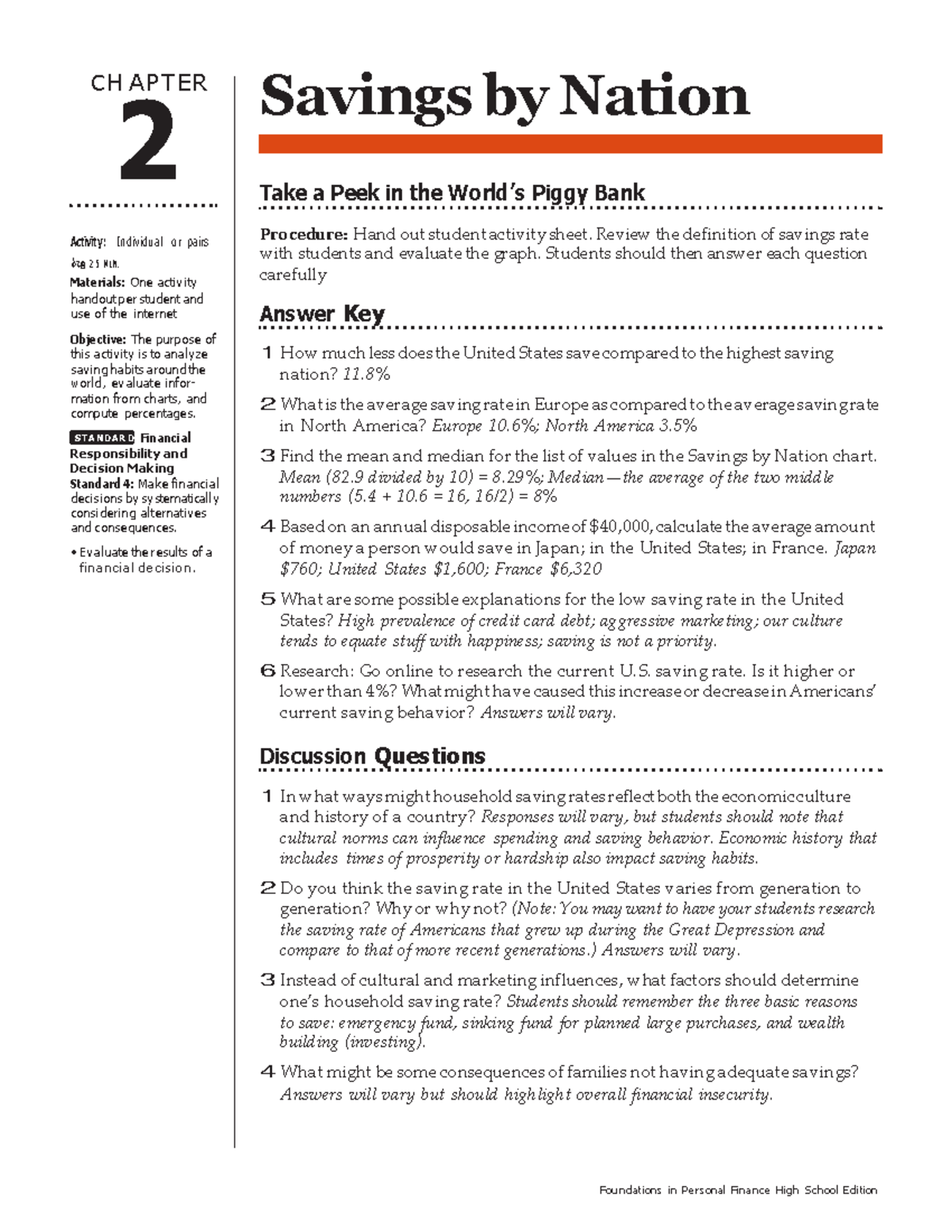 Activitysavingblahblahblahbityblah - ####### Foundations in Personal ...