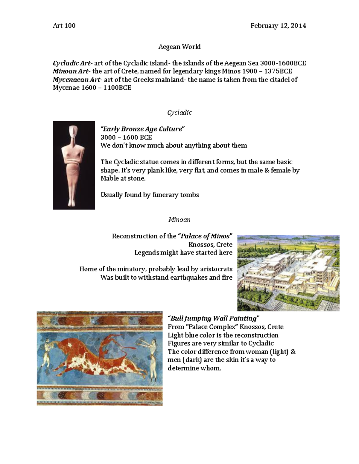 Aegean World Greek Hellenistic - Aegean World Cycladic Art- art of the ...