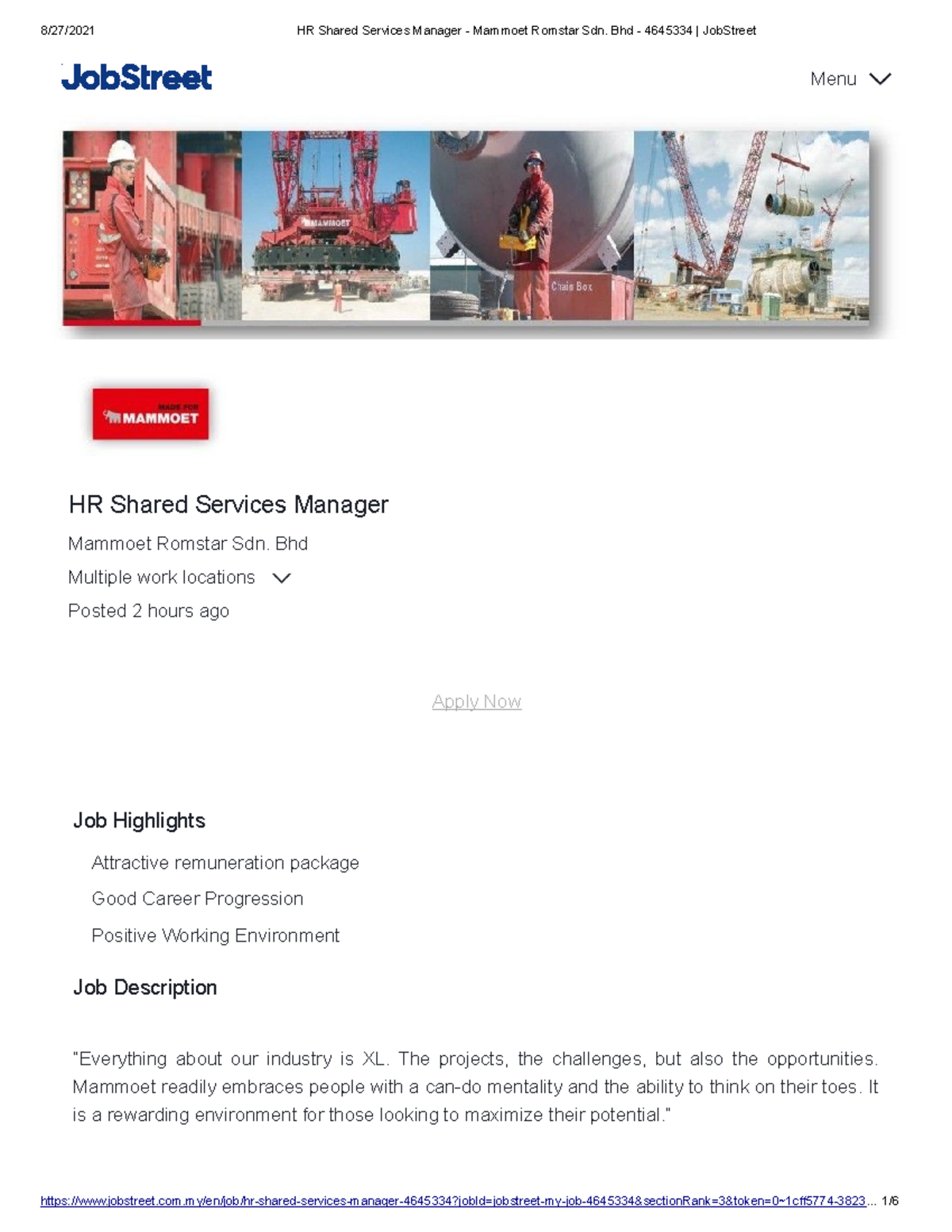 JOB Street JD & JS FHYHRYJTYHJJYJRYJTYJTYJUKUTJTJTRDRH - Menu HR Shared ...