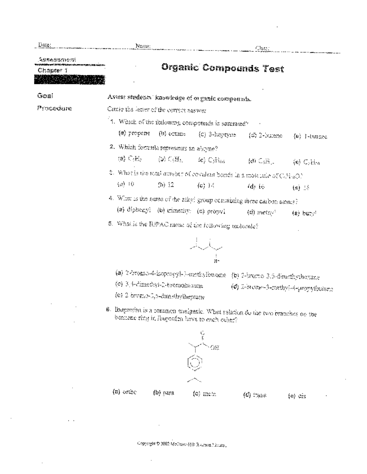 G12 U 1 Organic WS - n/a - Studocu
