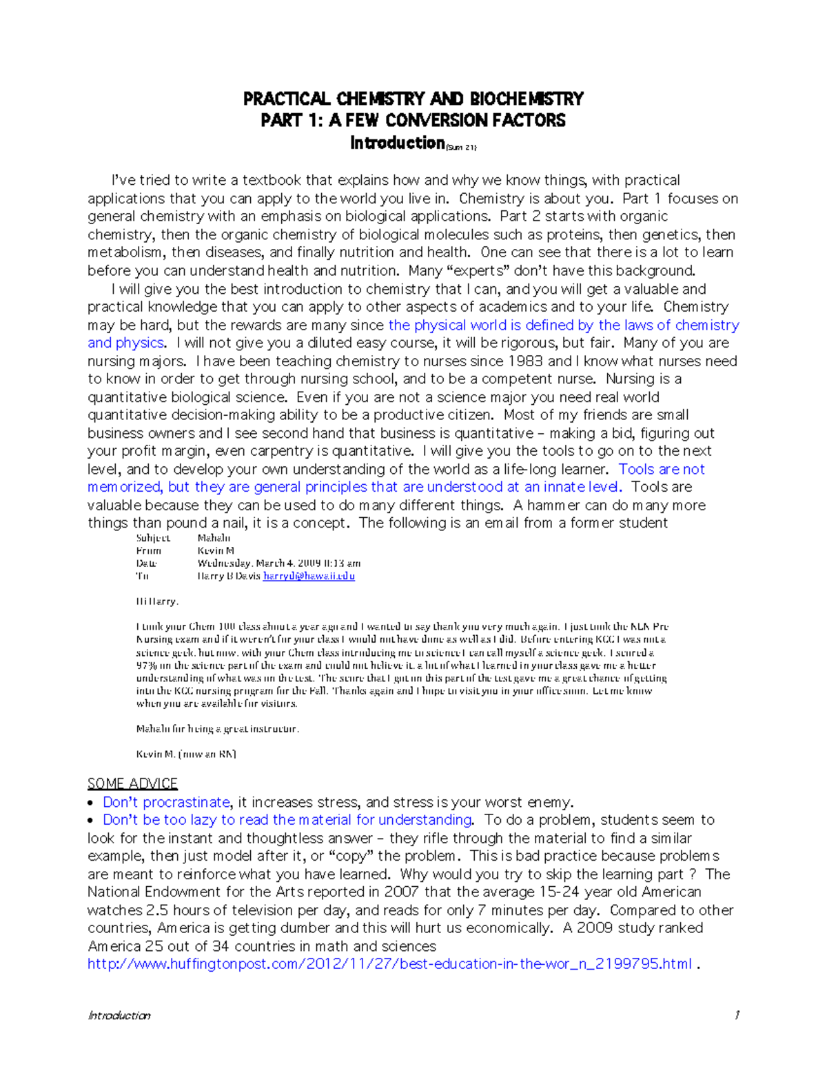 0-Introduction - Lecture notes / Reading for Chapter 0: Introduction ...
