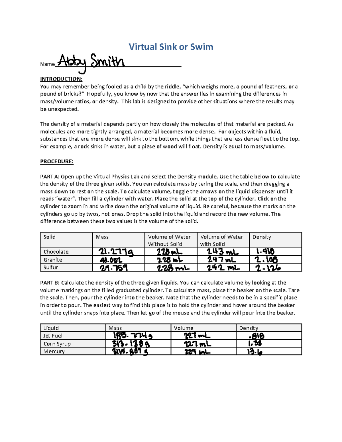 1. Virtual Sink or Swim Lab - Warning: TT: undefined function: 32 ...
