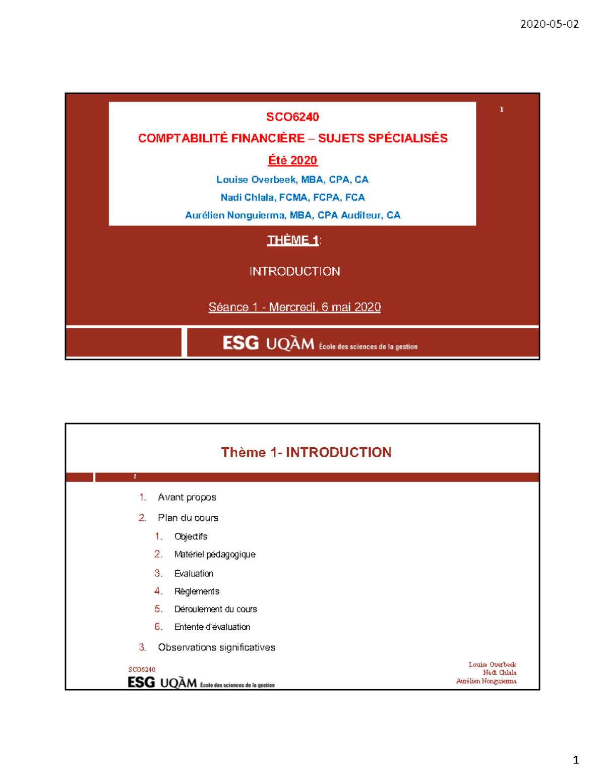 SCO6240 Introduction - Warning: TT: undefined function: 32 Warning: TT: undefined function: 32 ...