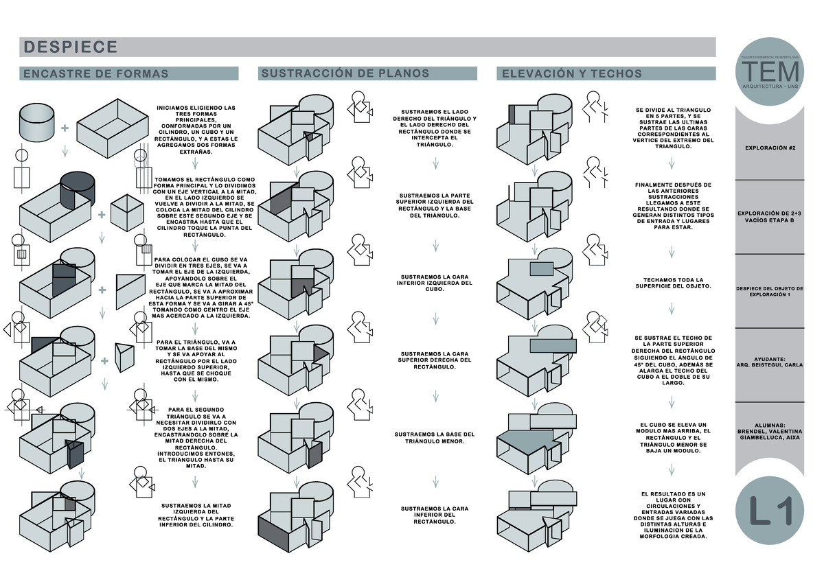 Lamina 3 - rtfgh - INICIAMOS ELIGIENDO LAS TRES FORMAS PRINCIPALES ...