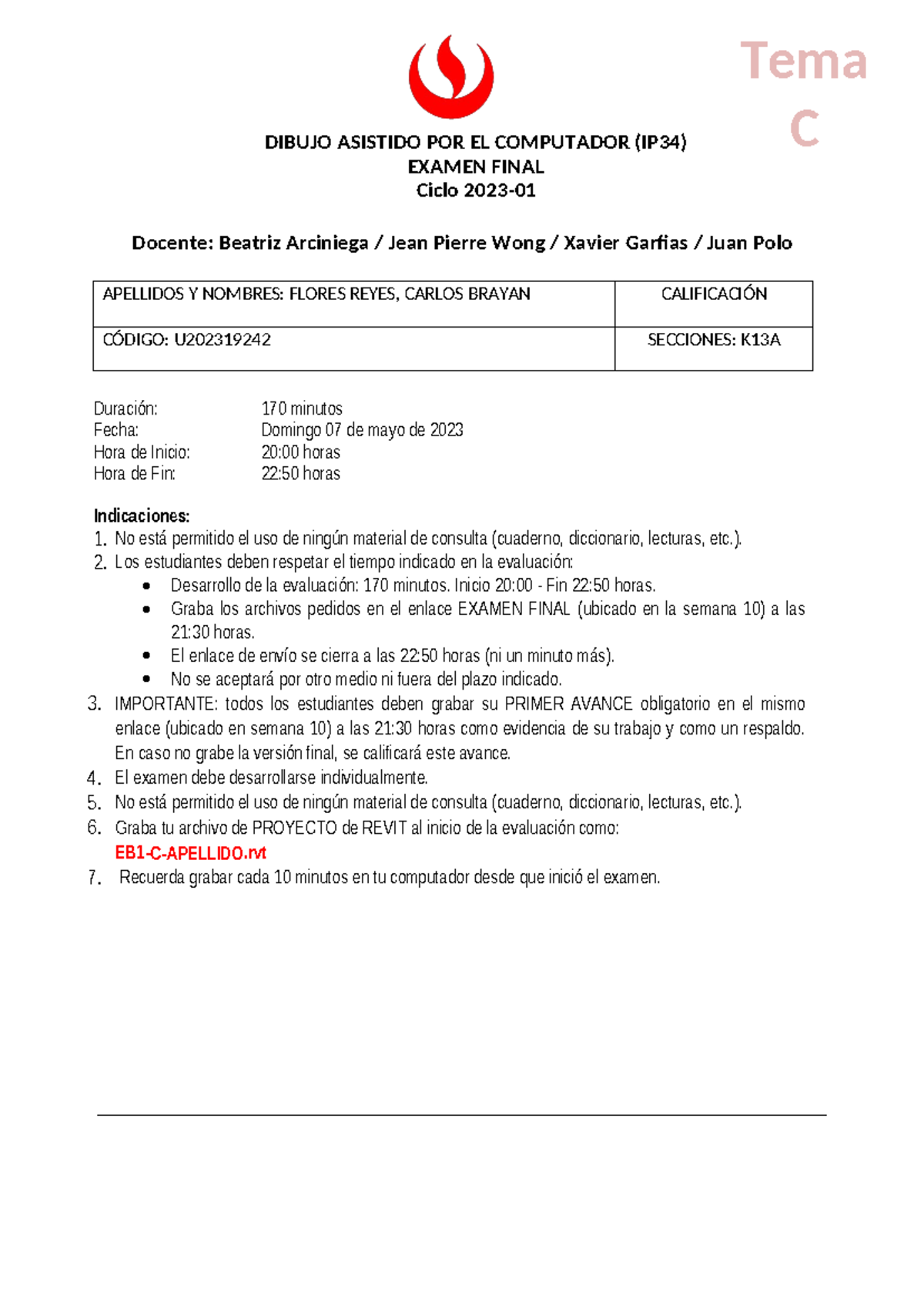 IP34-EB1-Tema C - Carlos Flores Reyes - DIBUJO ASISTIDO POR EL ...
