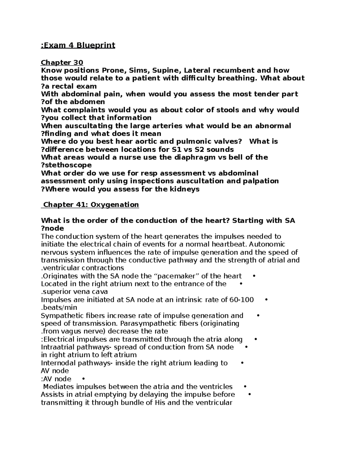 Exam 4 Blueprint Chapter 30 Know positions Prone Sims Supine Lateral ...