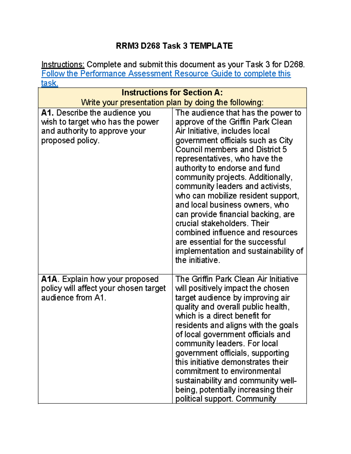 RRM3 D268 Task 3 Template - RRM3 D268 Task 3 TEMPLATE Instructions ...