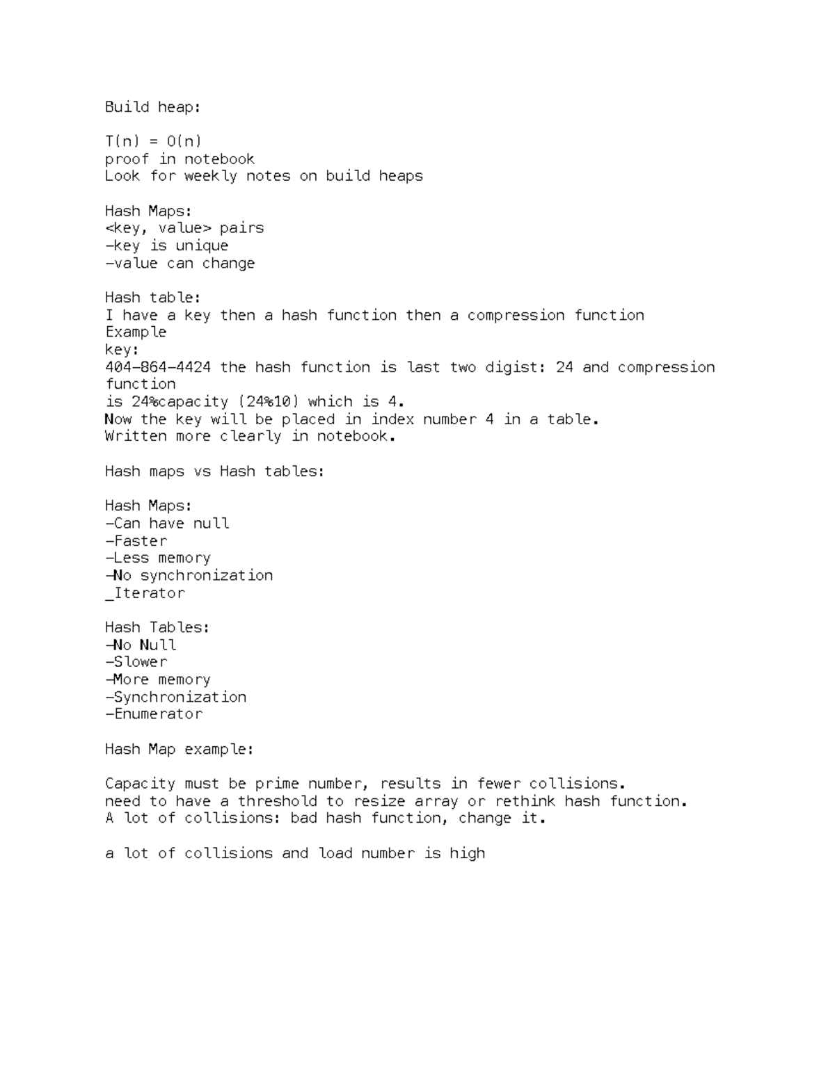 Hash Maps Summary Data Structures And Algorithms In Java Build Heap 9673