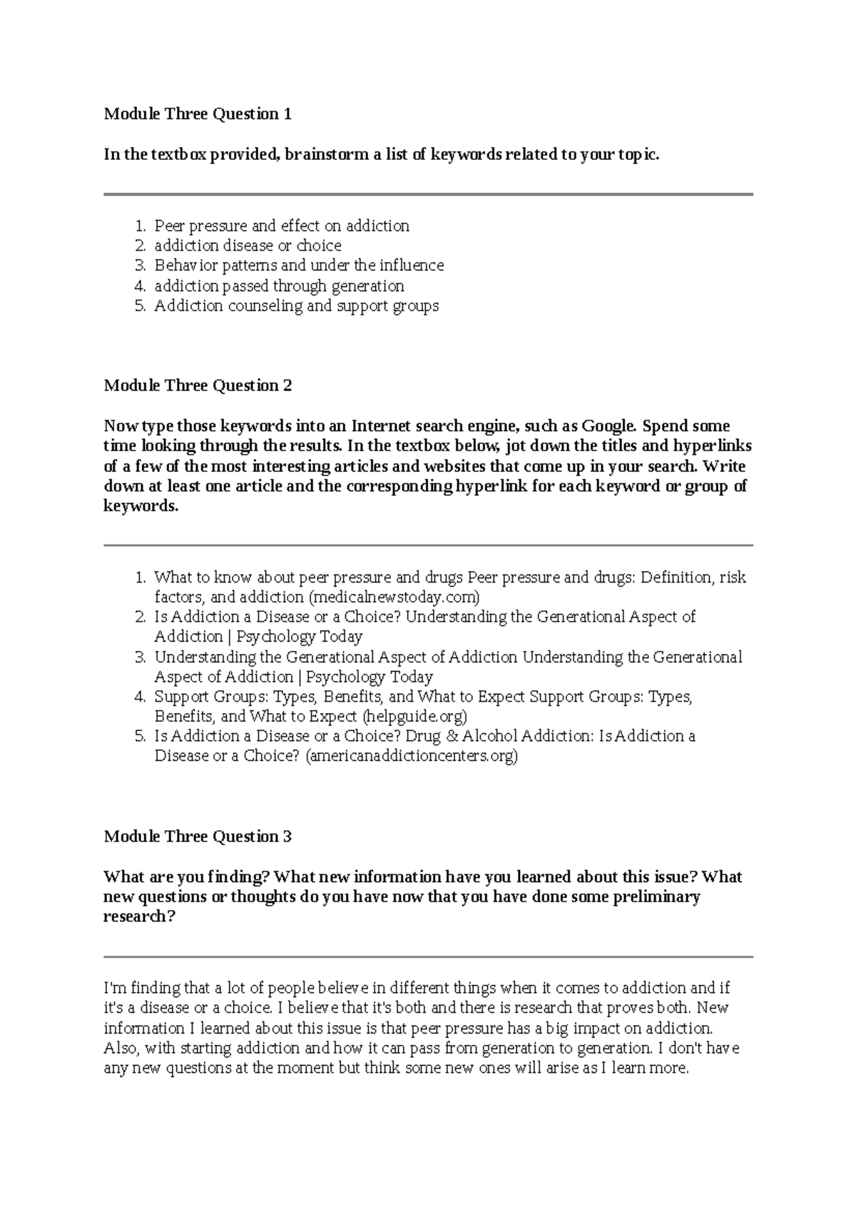 Sofia Myers SCS 200 Applied Social Sciences (2) - Module Three Question ...