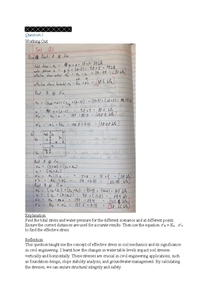 Task2 - Assignment task 2 - Assignment 2 – 48370 Road & Transport ...