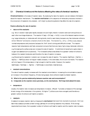 Factors Affecting Reaction Rate Lab Report - Factors Affecting Reaction ...