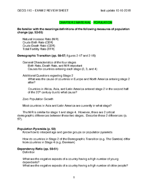 World Regional Geography - Continuing... Chapter 1 of World Regional ...