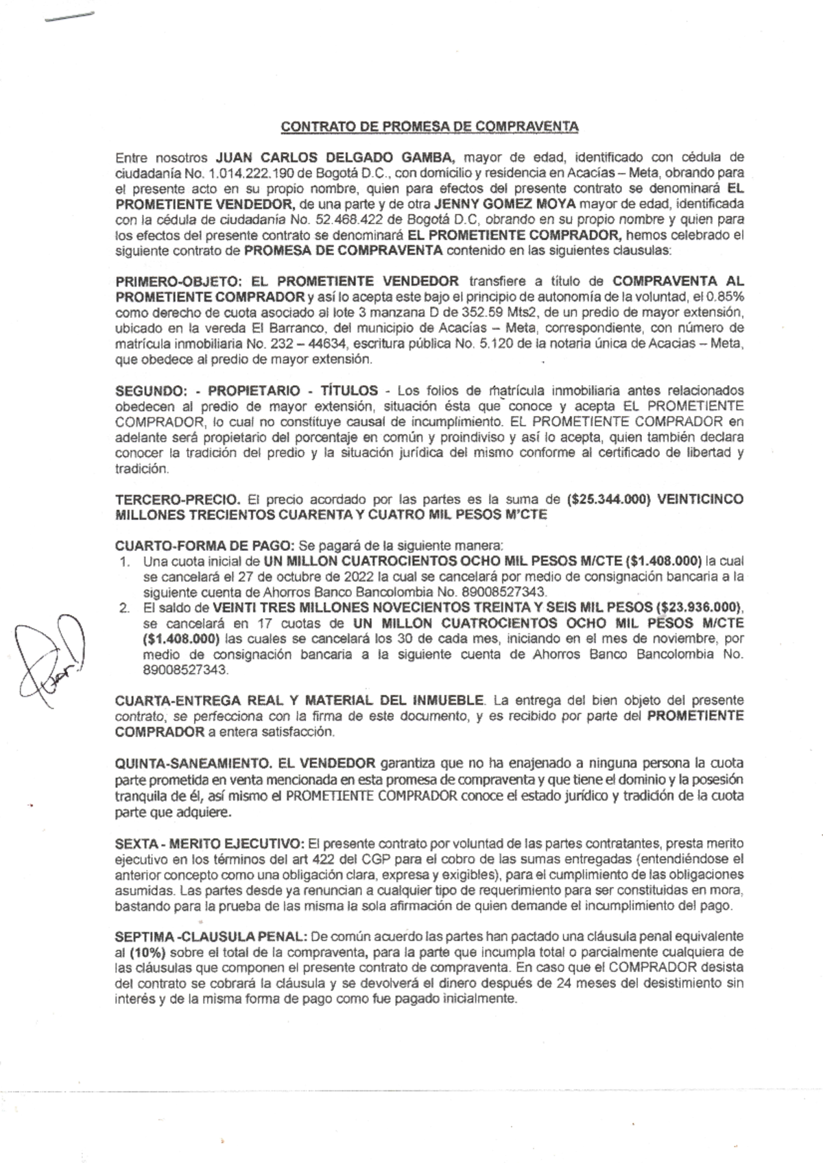 Contrato Jenny Gomez MOYA - Gestión Del Talento Humano - Ucatolica ...