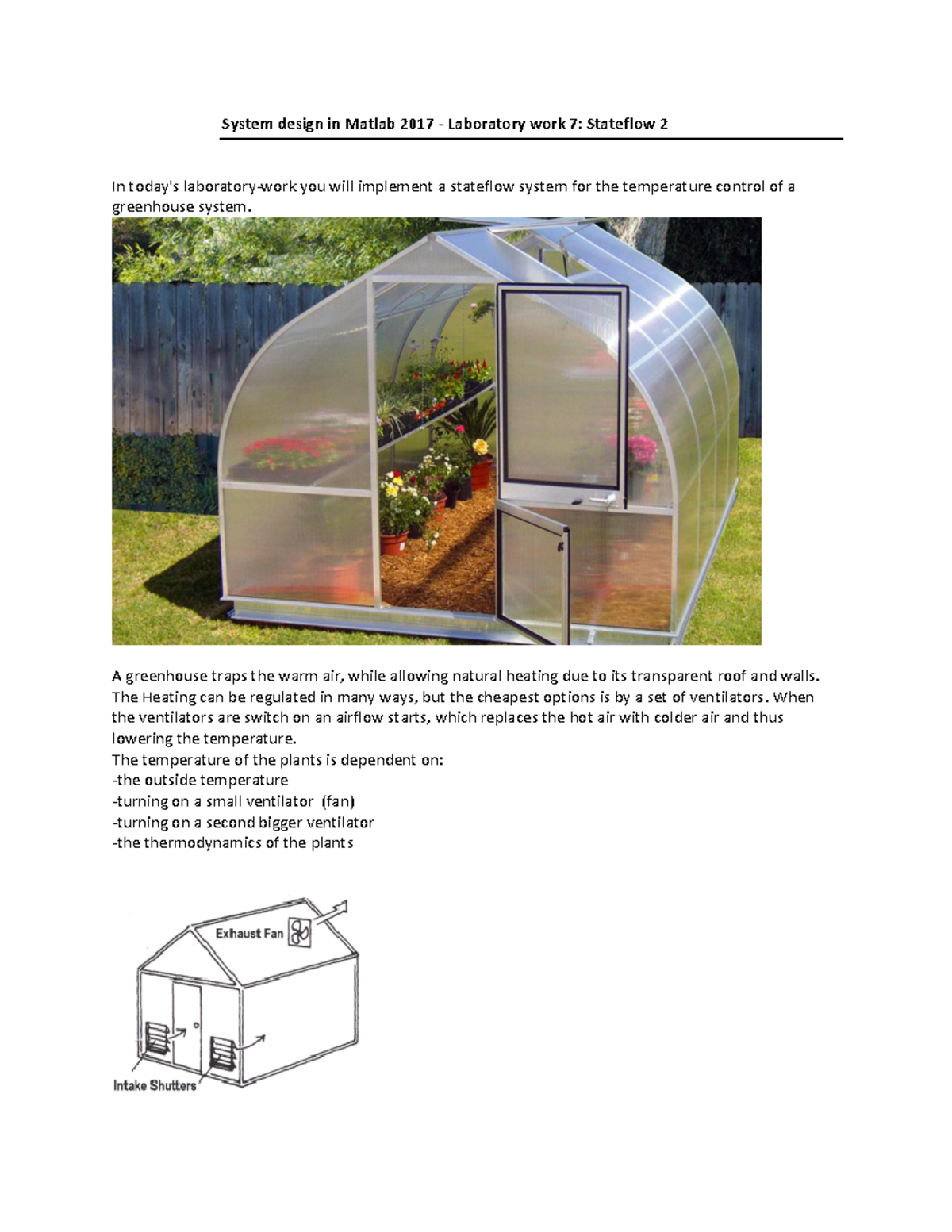 L7 2018 SDM Stateflow 2 - System design in Matlab 2017 - Laboratory ...