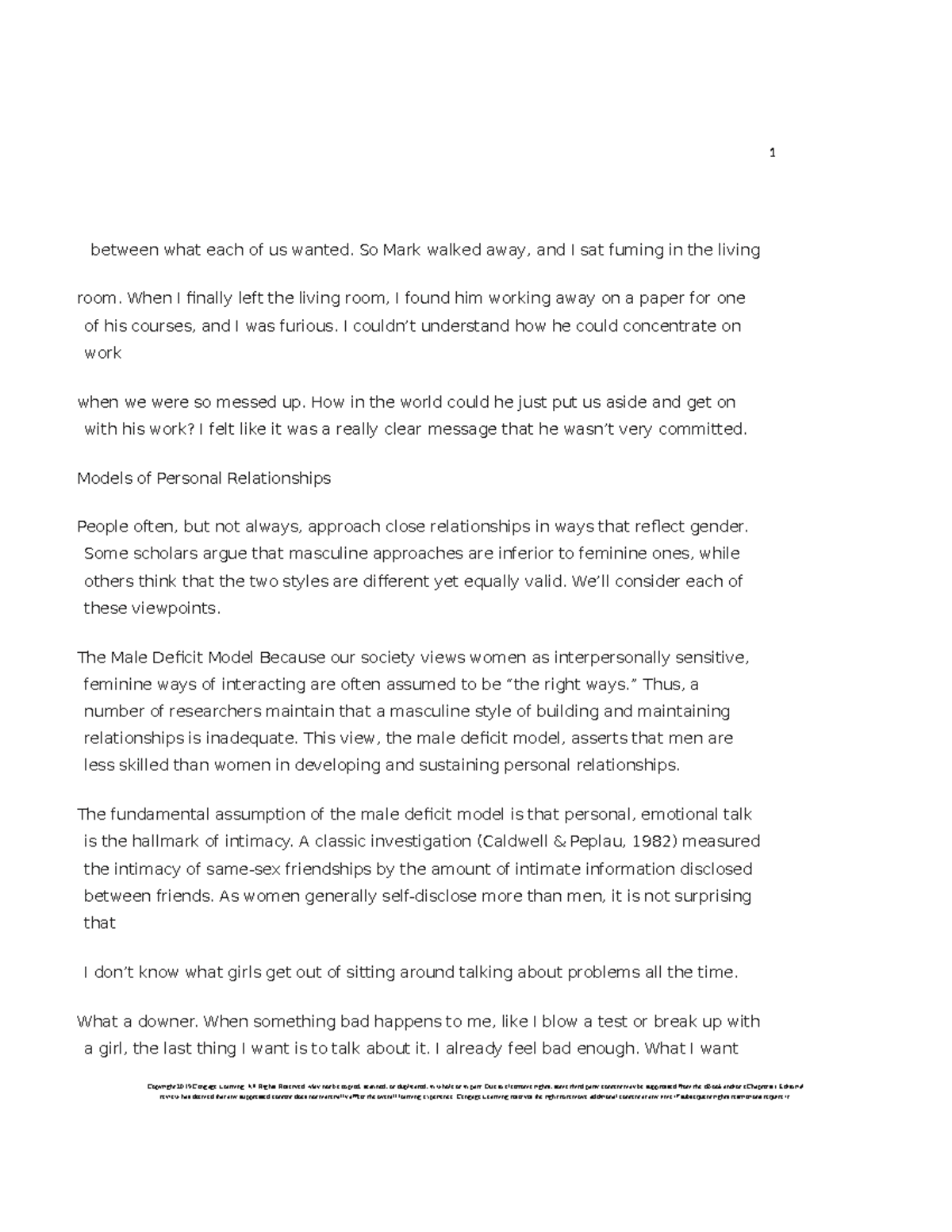 Male deficit model - The “implicit” modifier marks two characteristics ...