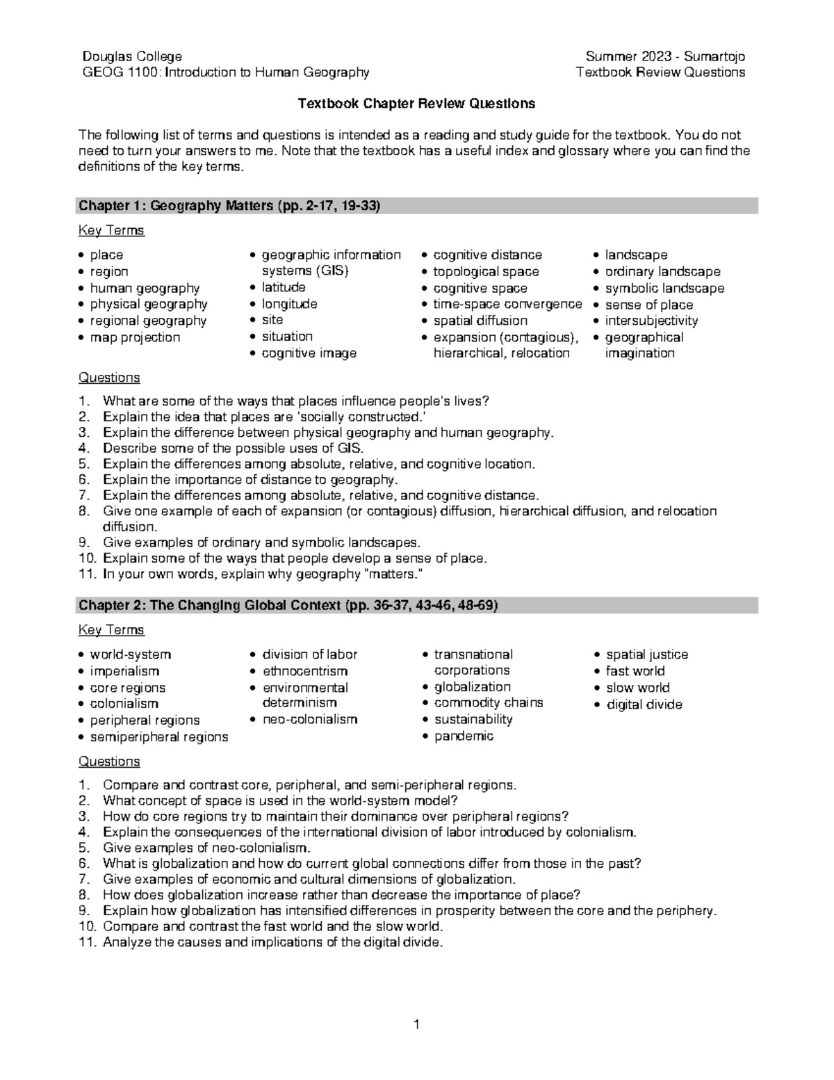 GEOG1100 Textbook Review Questions Su2023 GEOG 1100 Introduction geog1100-textbook-review-questions-su2023-geog-1100-introduction