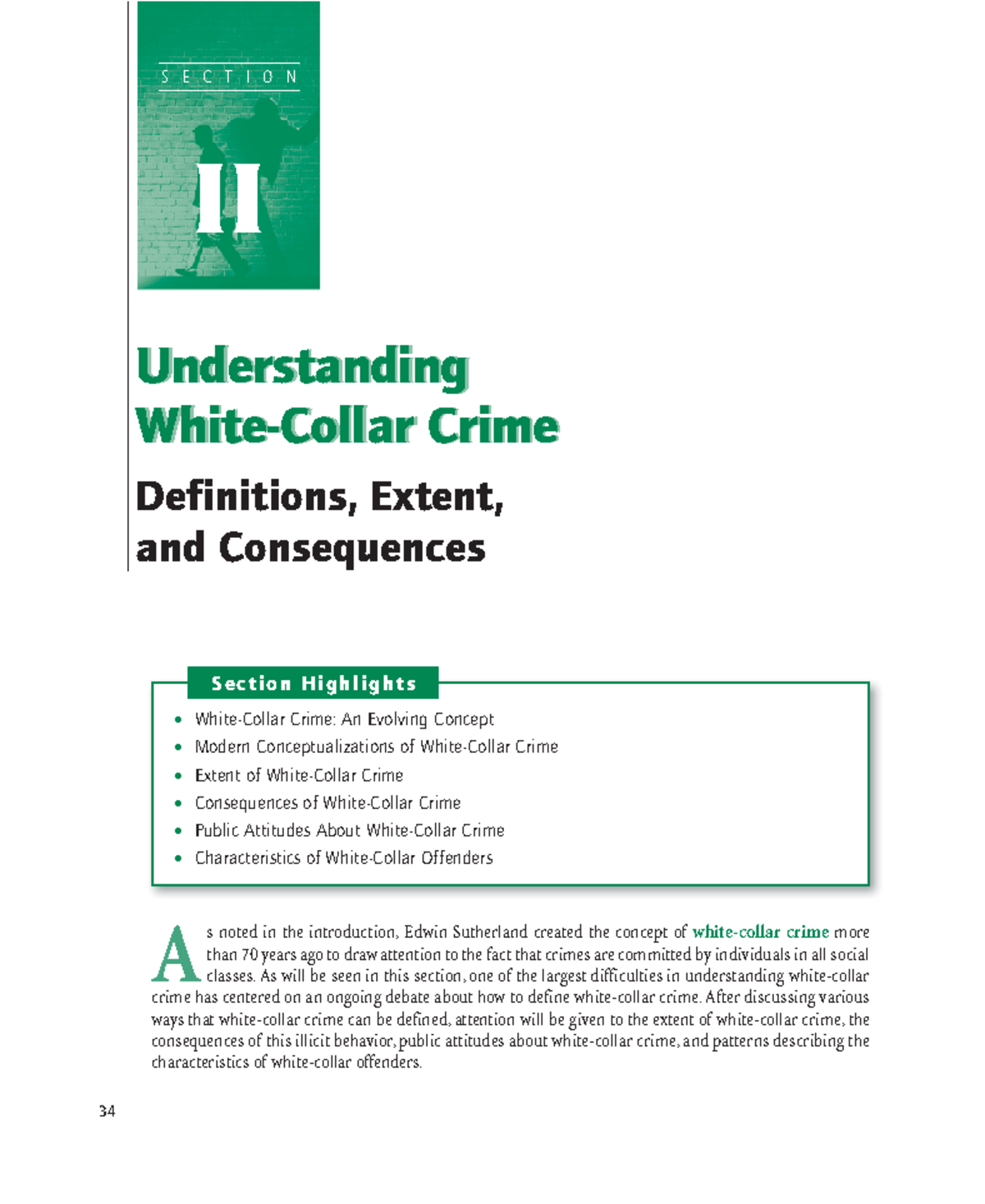 WCC - White collar crime unit 1 & 2 notes - ####### 34 Understanding ...