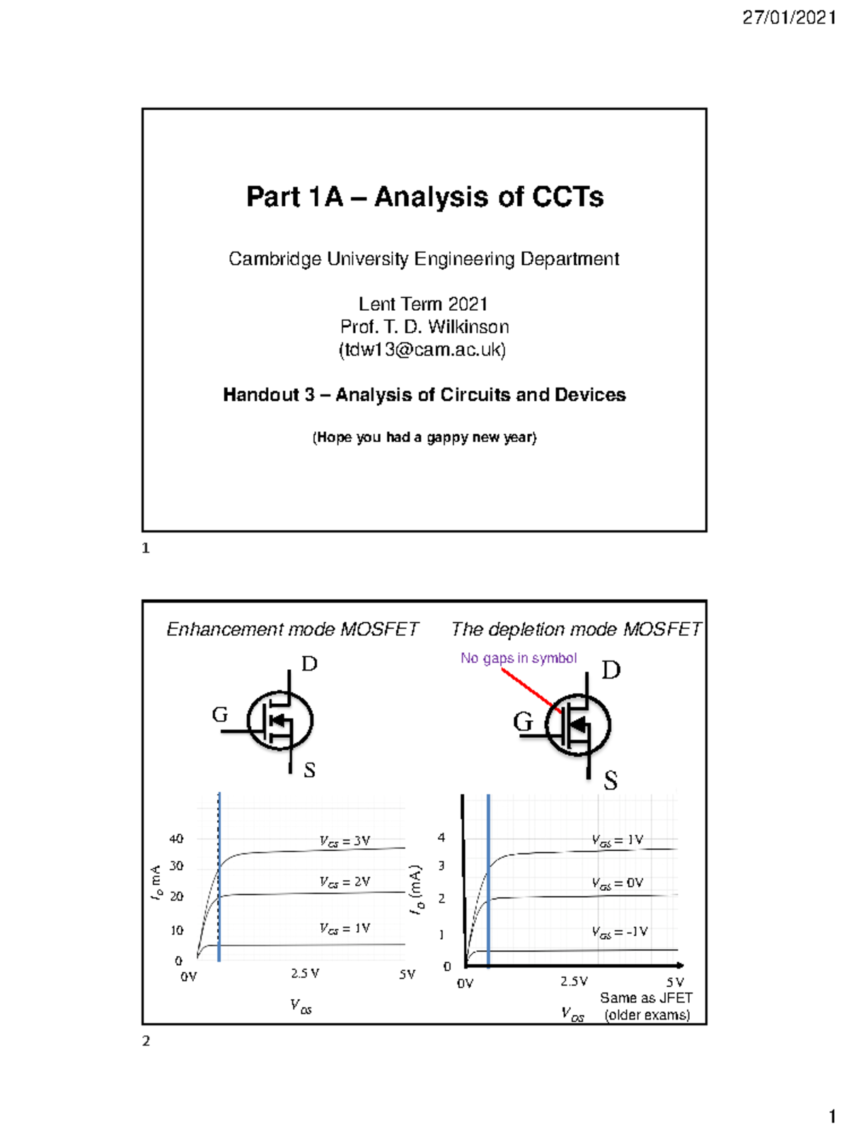 Lecture ACCts Slides 11 2021 - ####### Part 1A – Analysis of CCTs ...