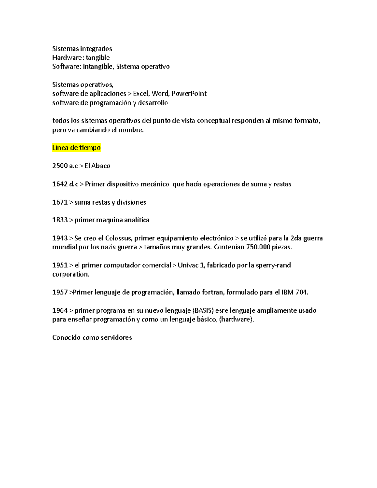 Sistemas integrados clase 1 - Sistemas integrados Hardware: tangible ...