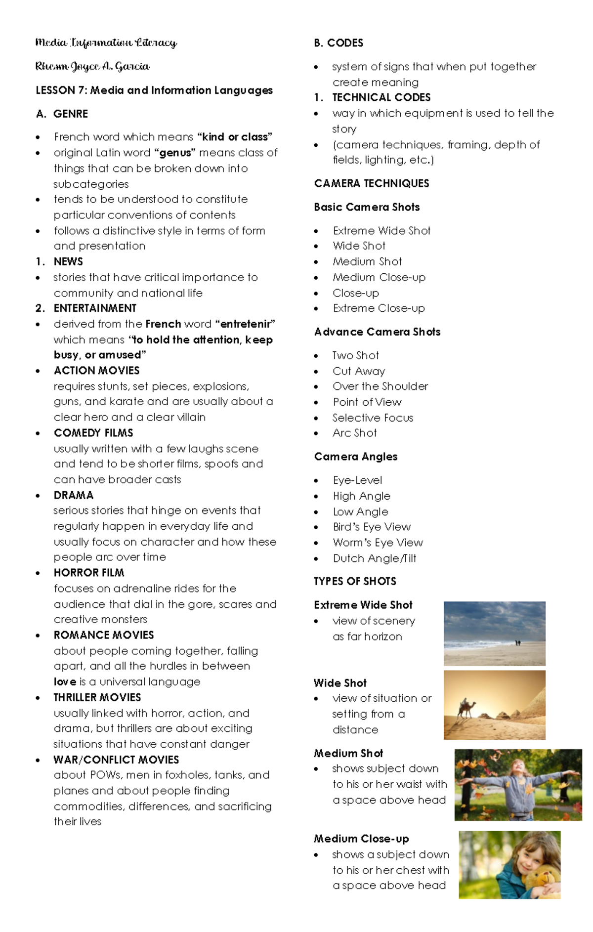 Media Information Literacy L7 8 - Media Information Literacy Rhesm ...