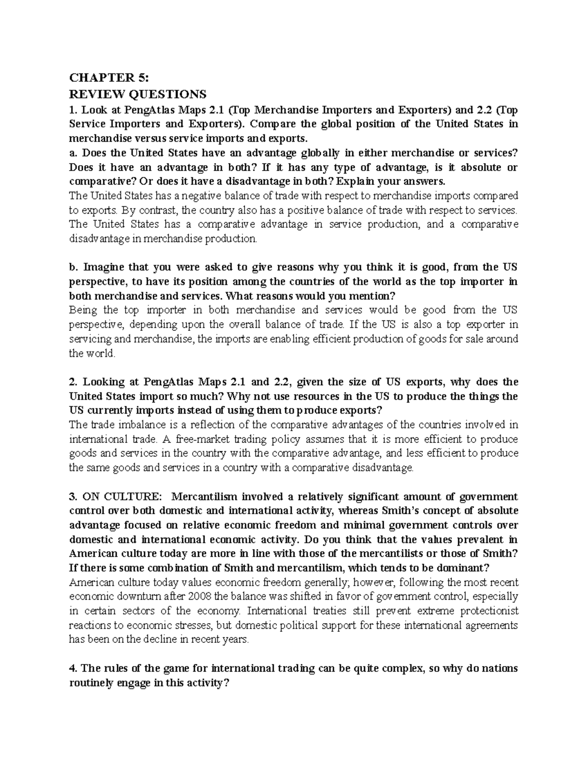 Chapter 6 Review and Discussion Questions - BA 5320 - Studocu