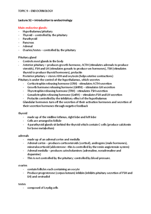 Topic 6 - Infection - IMS lecture notes - Lecture 16 – introduction to ...