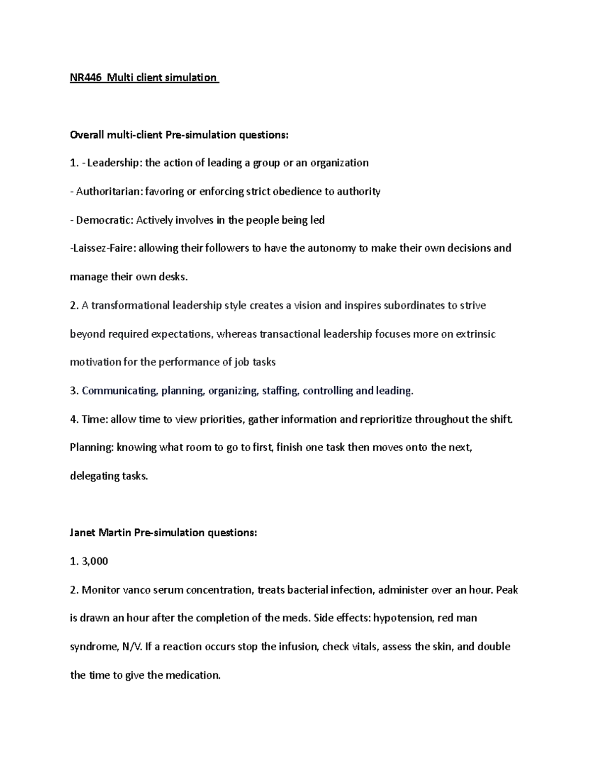 NR446 Multi client simulation - NR446 Multi client simulation Overall ...