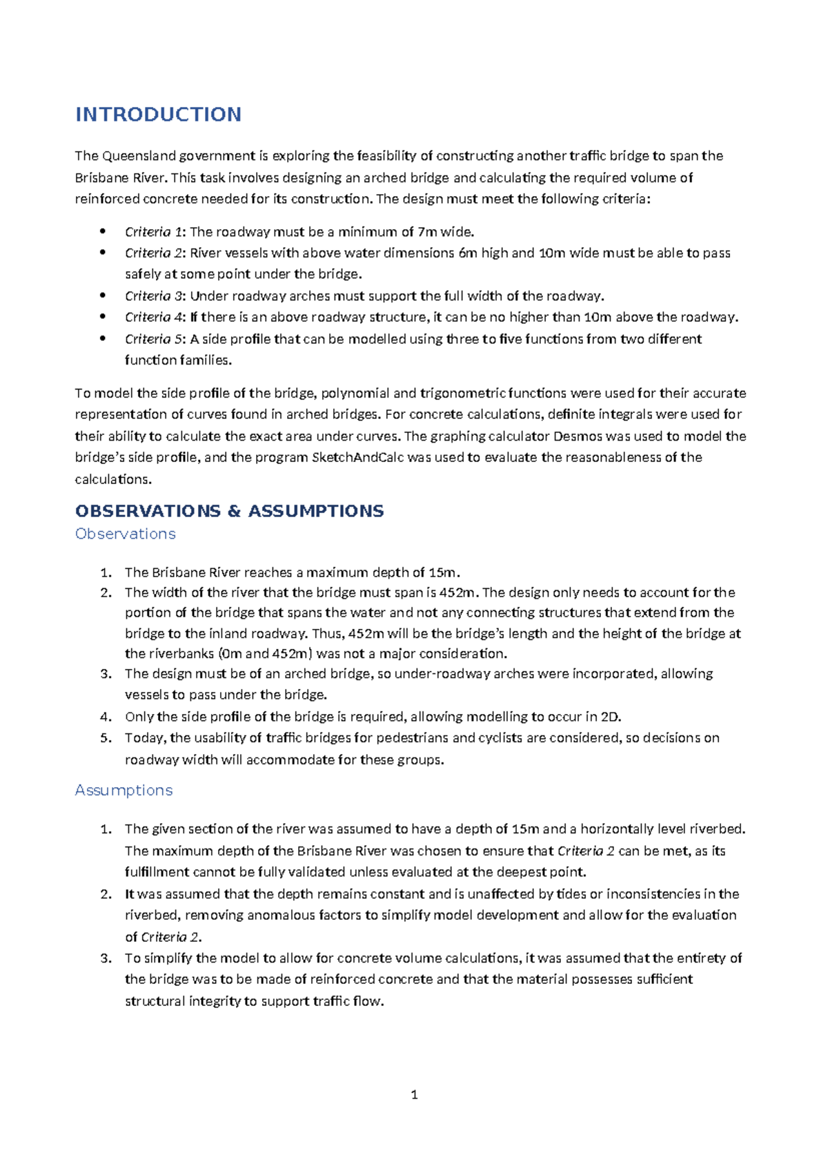 MME IA1 PSMT final - INTRODUCTION ####### The Queensland government is ...