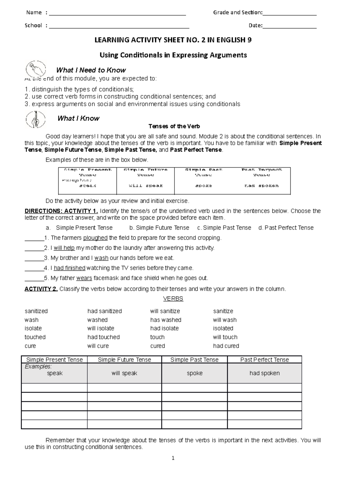 WEEK 2 - Modules - Name ...