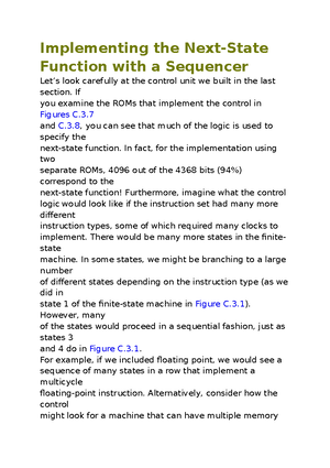 A ROM Implementation - A ROM Implementation Probably the simplest way ...