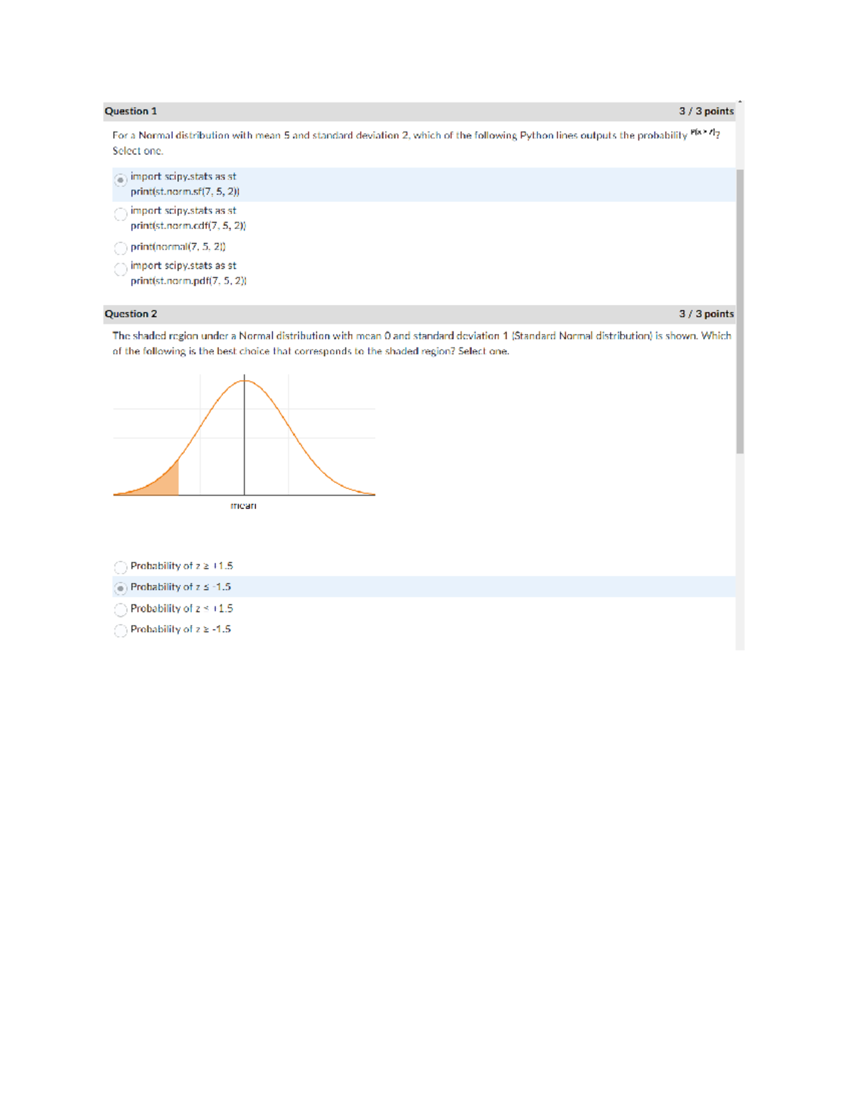 2-5 Quiz - module 2 quiz - MAT-243-X5061 - Studocu