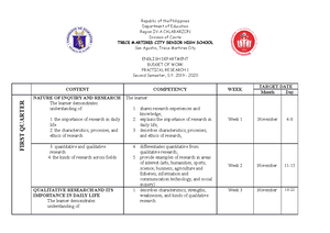 Final Defense Rubric - Republic of the Philippines Department of ...
