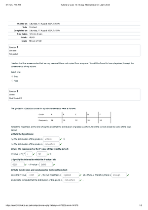STAT140 Revision Solutions (Chapter 3 Anova) - STAT140 Test 2 Revision ...