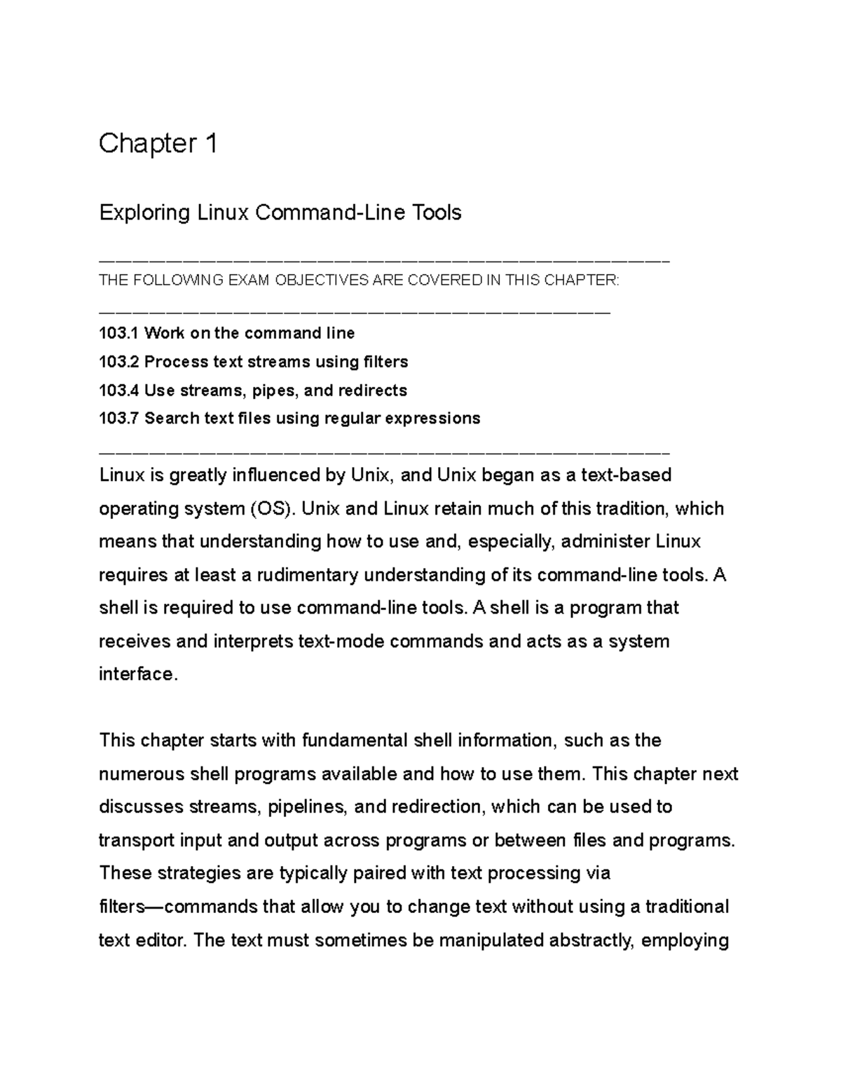 Comp TIA Linux+ Powered by Linux Professional Institute Chapter 1 part ...
