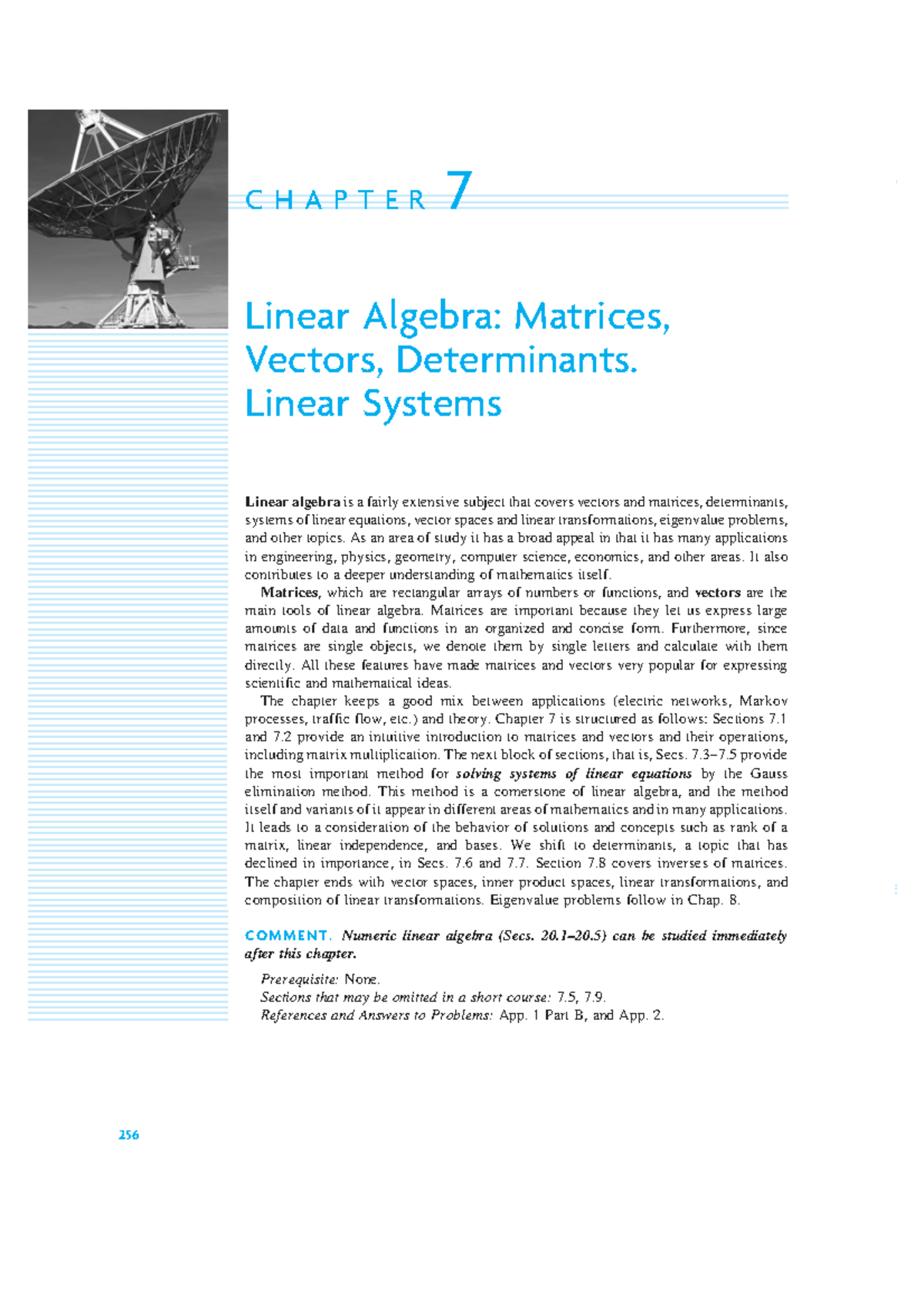 Mathematics Reference Material for AIML Foundation - 256 C H A P T E R ...