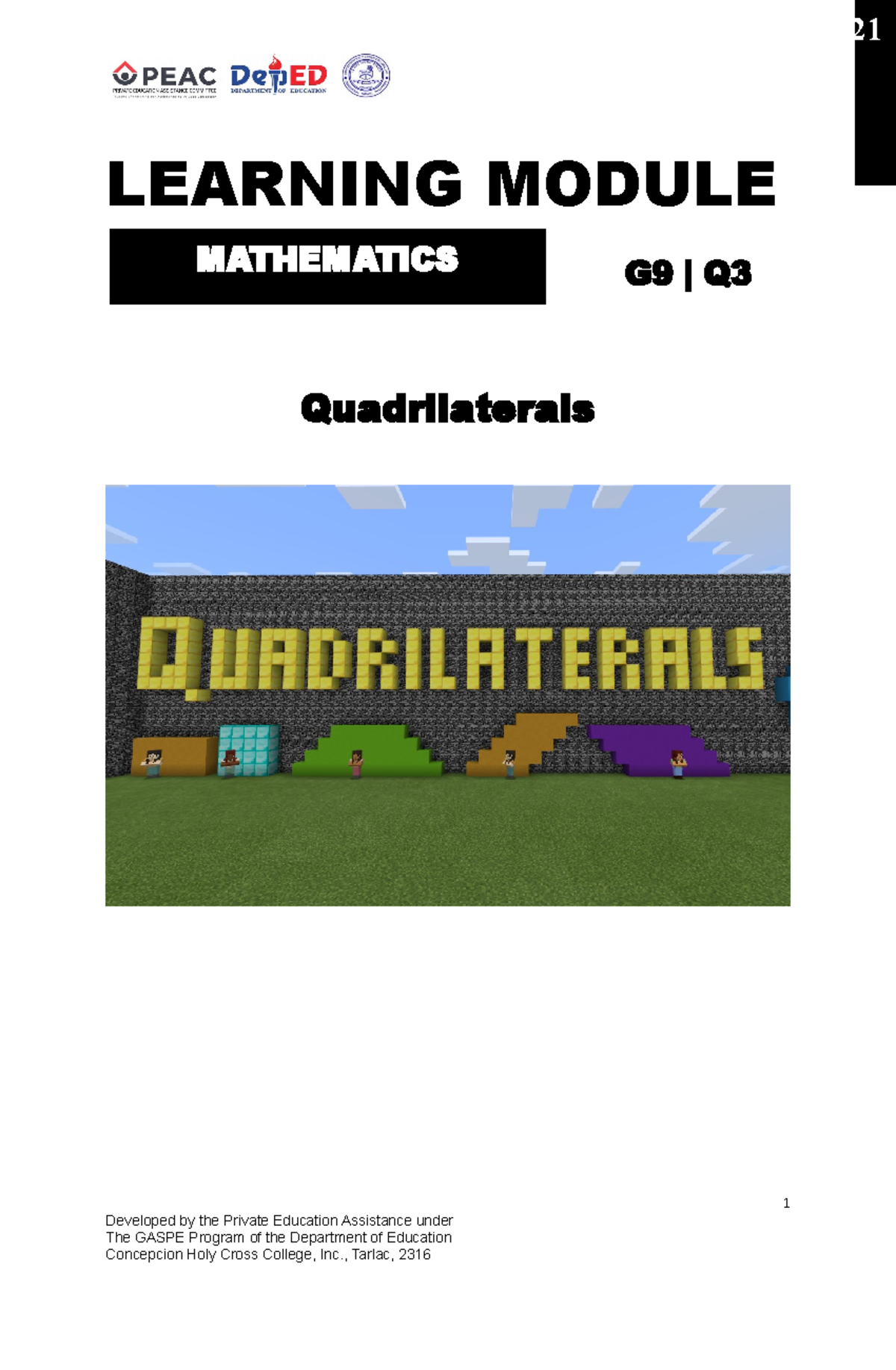 Mathematics-9-Module-3-Lesson-5-1.docx - LEARNING MODULE Quadrilaterals ...